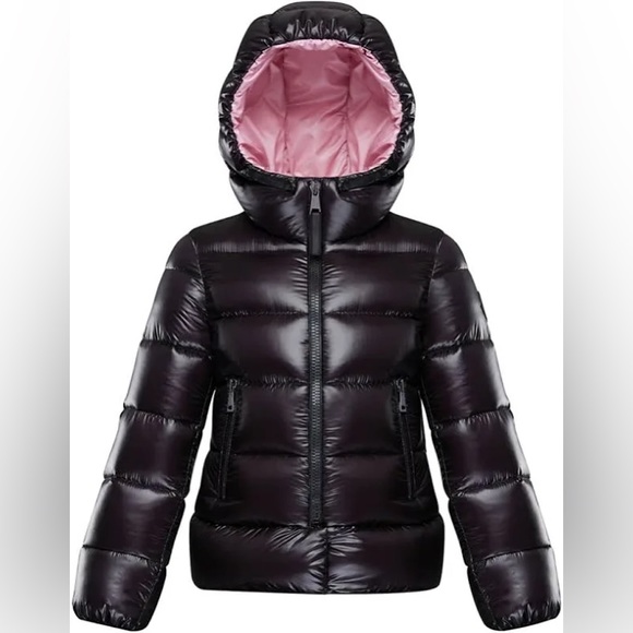 Moncler | Jackets & Coats | Moncler Girls Sunday Laque Hooded Quilted ...